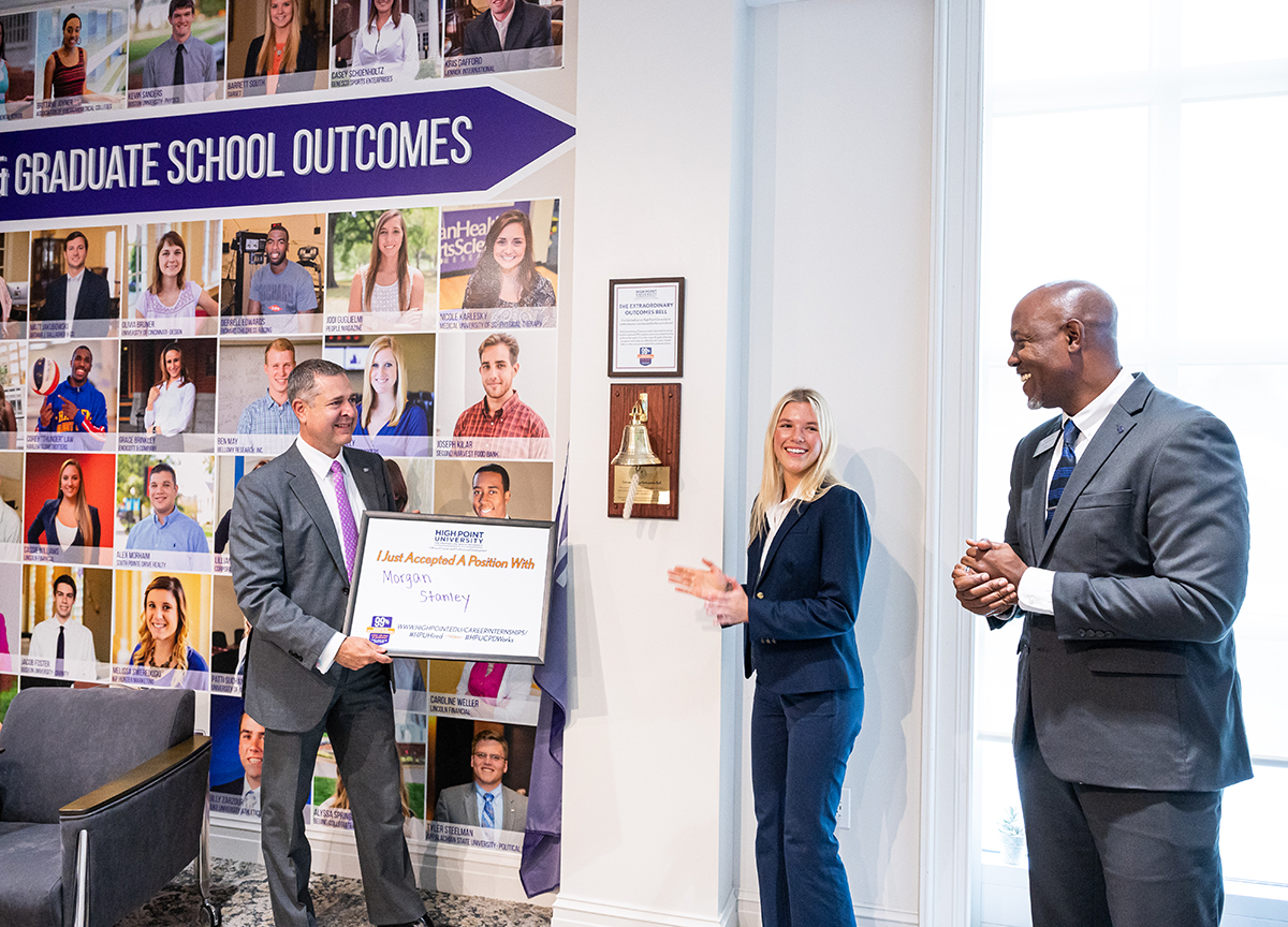 Morgan Stanley Leader Mark Bradburn Mentors HPU Students | High Point ...