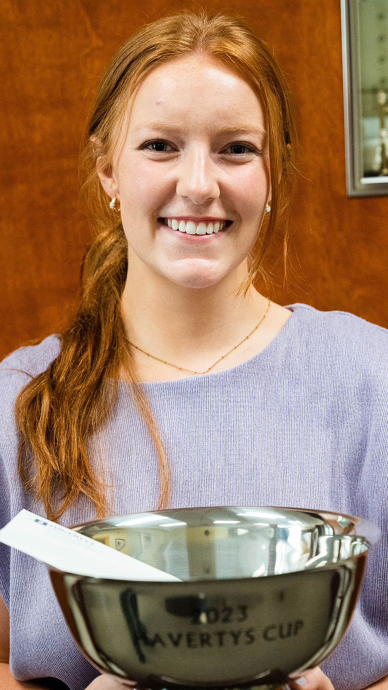 HPU’s Hannah Robertson Awarded 2023 Havertys Cup | High Point University