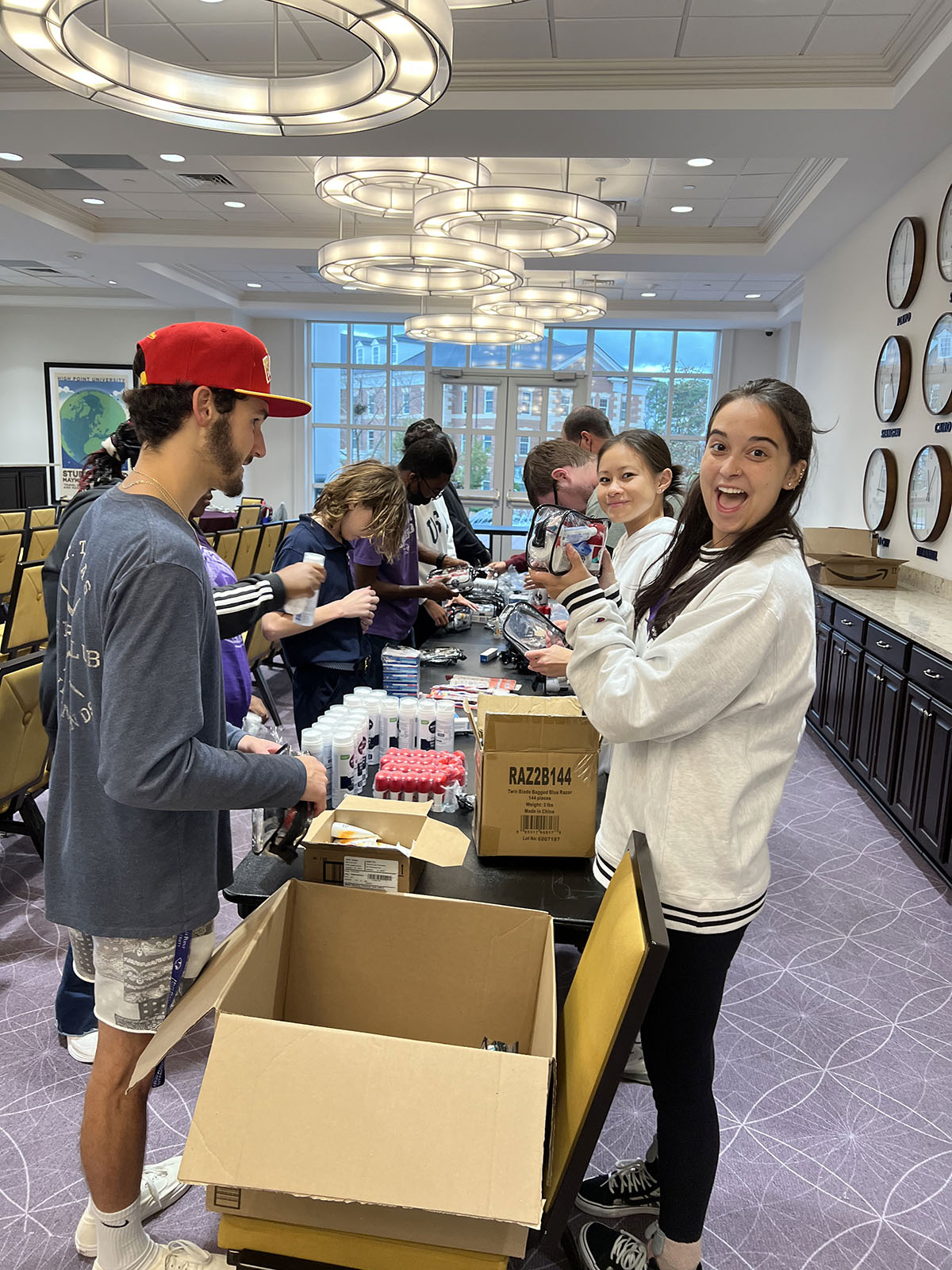 HPU’s Bonner Leader Program Provides Supplies for Local Veterans | High ...