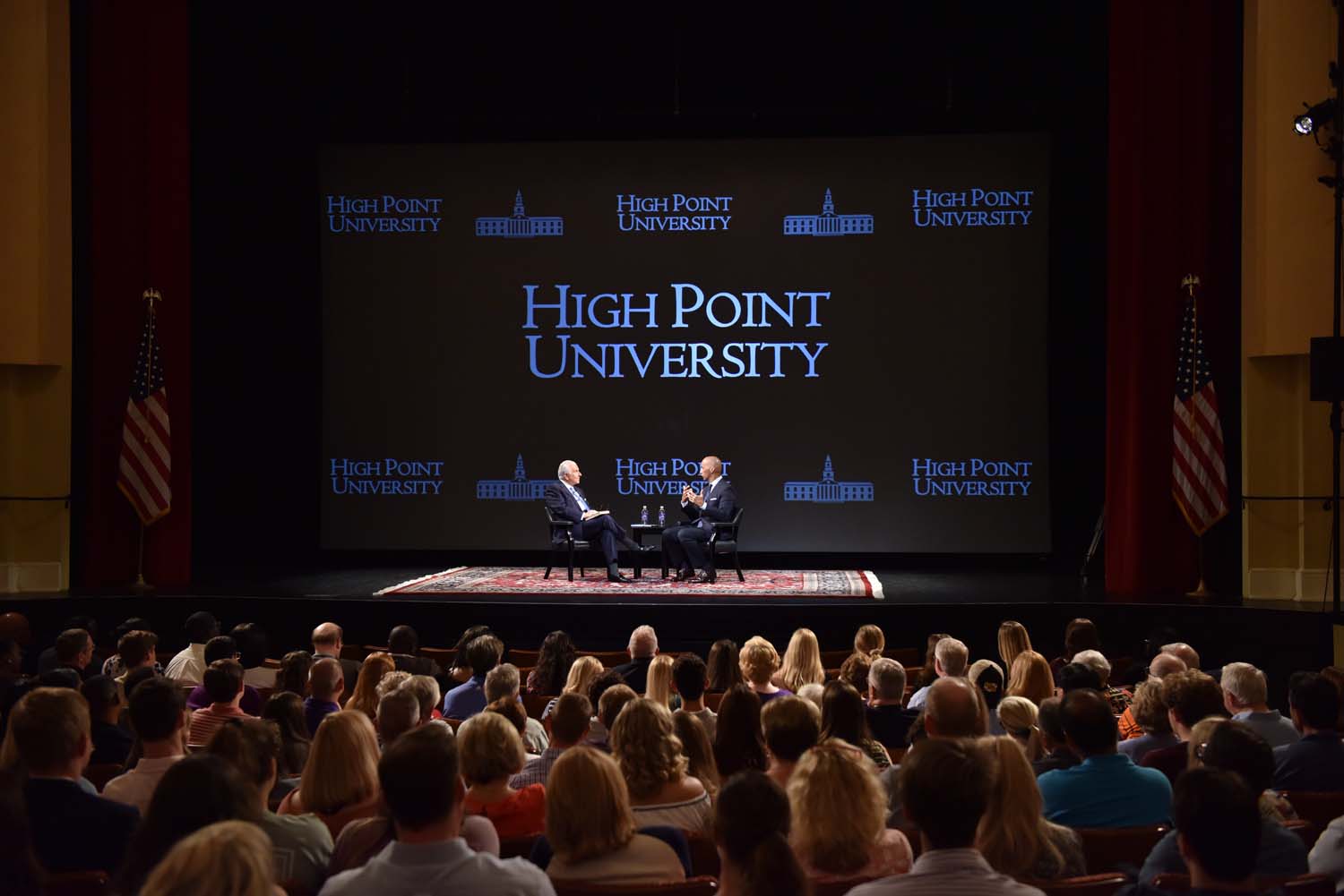 ABC News’ Byron Pitts Visits HPU to Mentor Students | High Point University